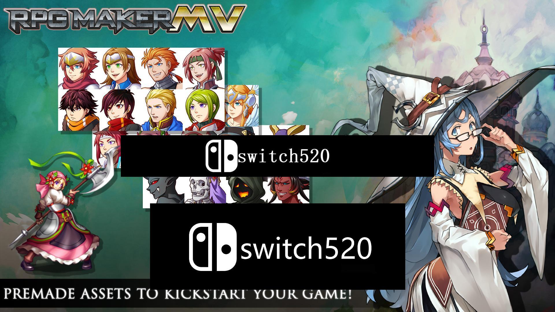 《RPG制作大师MV RPGMAKER MV》Switch中文版NSP下载 – 含1.0.1补丁-游戏星辰